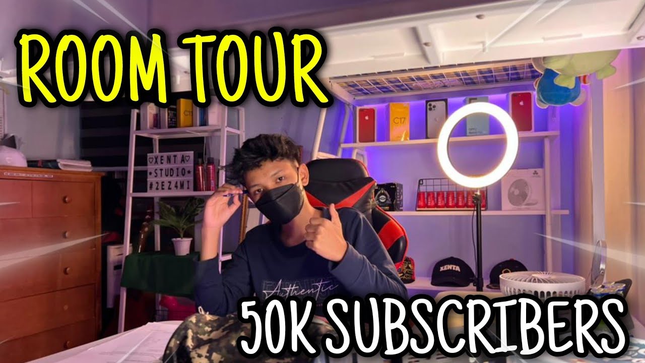 Setup Bilik Rm600 Je!! | Room Tour 50K Subscribers - YouTube