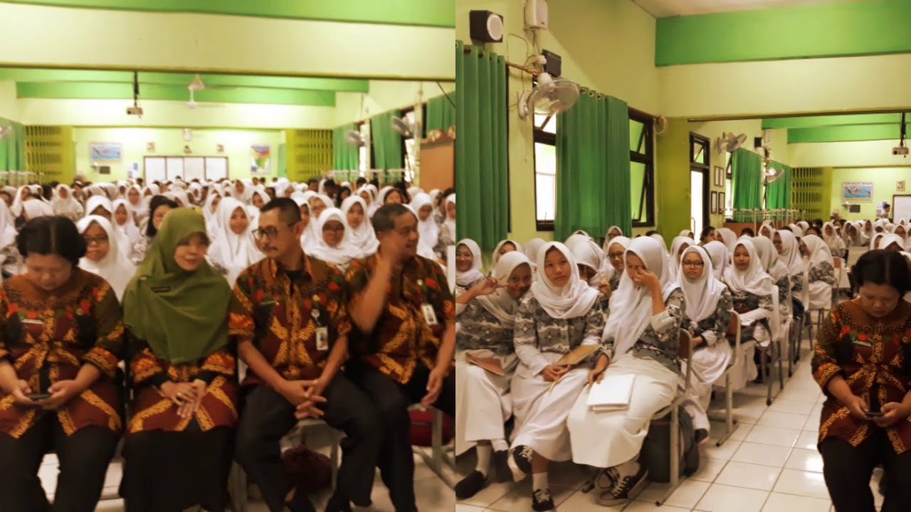 Kamis yang manis di SMKN 46 yang penuh senyuman - YouTube