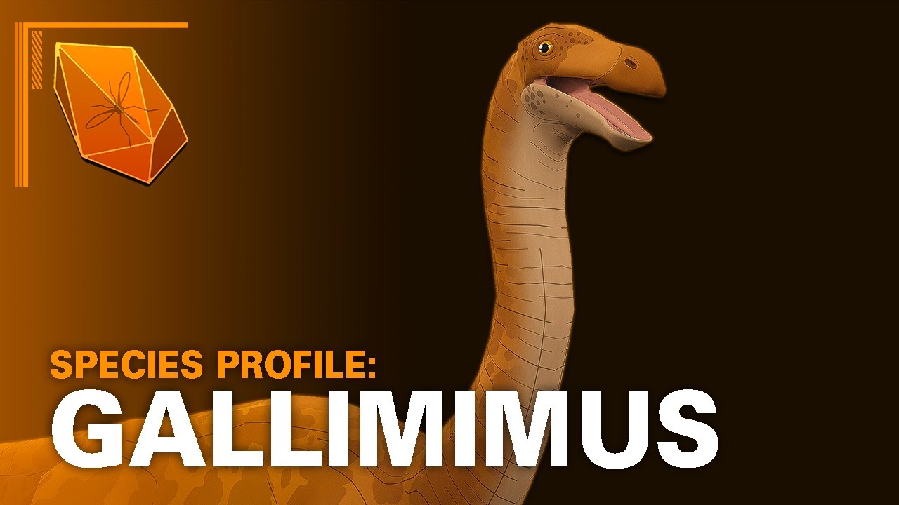Jurassic Park Species Profile: Gallimimus - YouTube