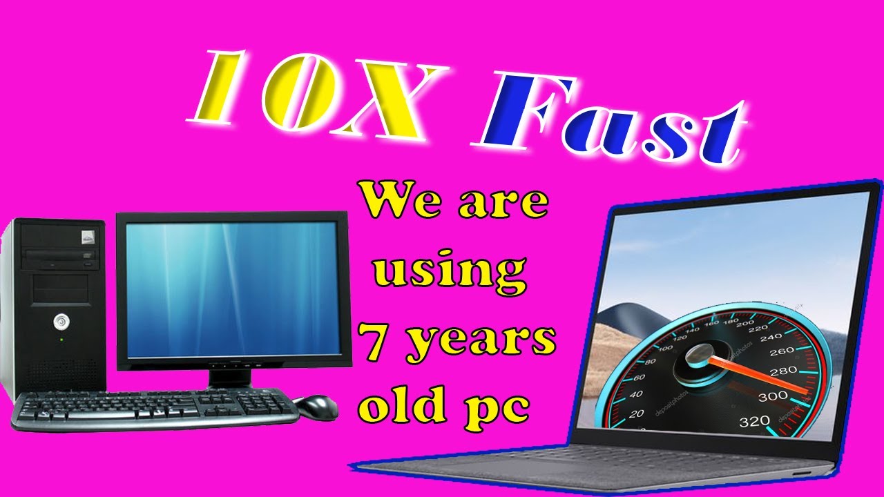 Make Your Computer & Laptop 10x Faster FREE? || Purane Computer ko ...