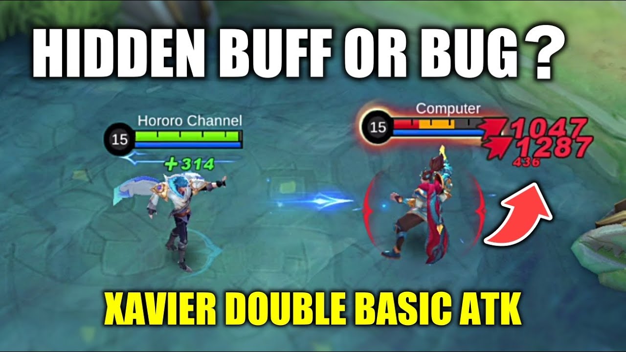 XAVIER HIDDEN BUFF OR BUG? DOUBLE BASIC ATTACK - YouTube