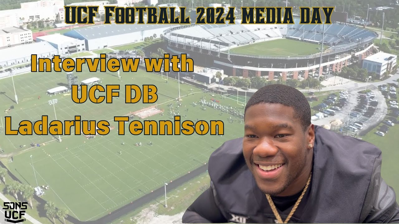 UCF Football Media Day 2024 - Interview with DB Ladarius Tennison - YouTube