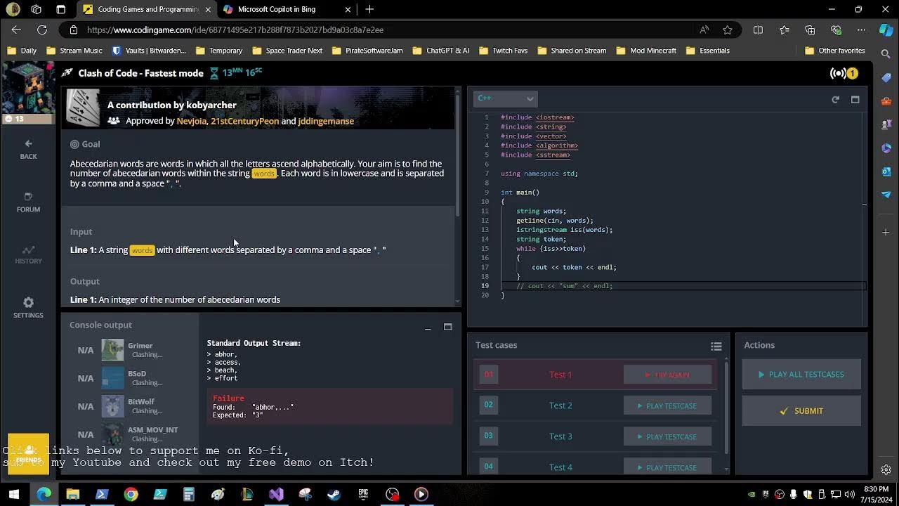 minecraft | Space Trader Demo | C++ OpenGL | Solo Indie Game Dev | codingame - YouTube