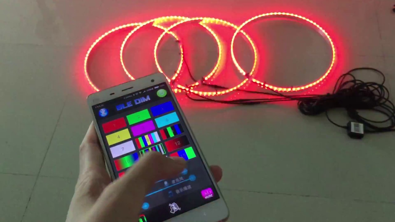 FIA Car Lighting Factory Brightest RGB Color Shift Wheel Lights by ...