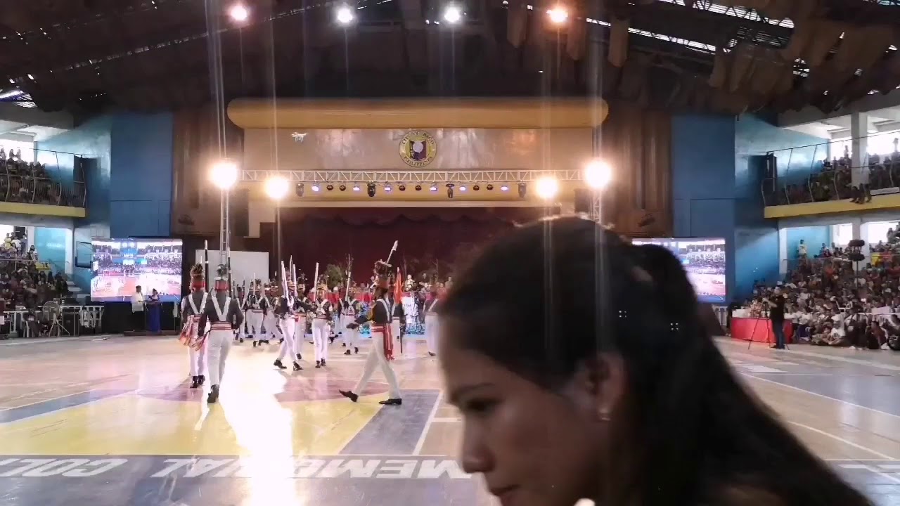 Domingo Lacson National High School FANCY DRILL 2018 - YouTube