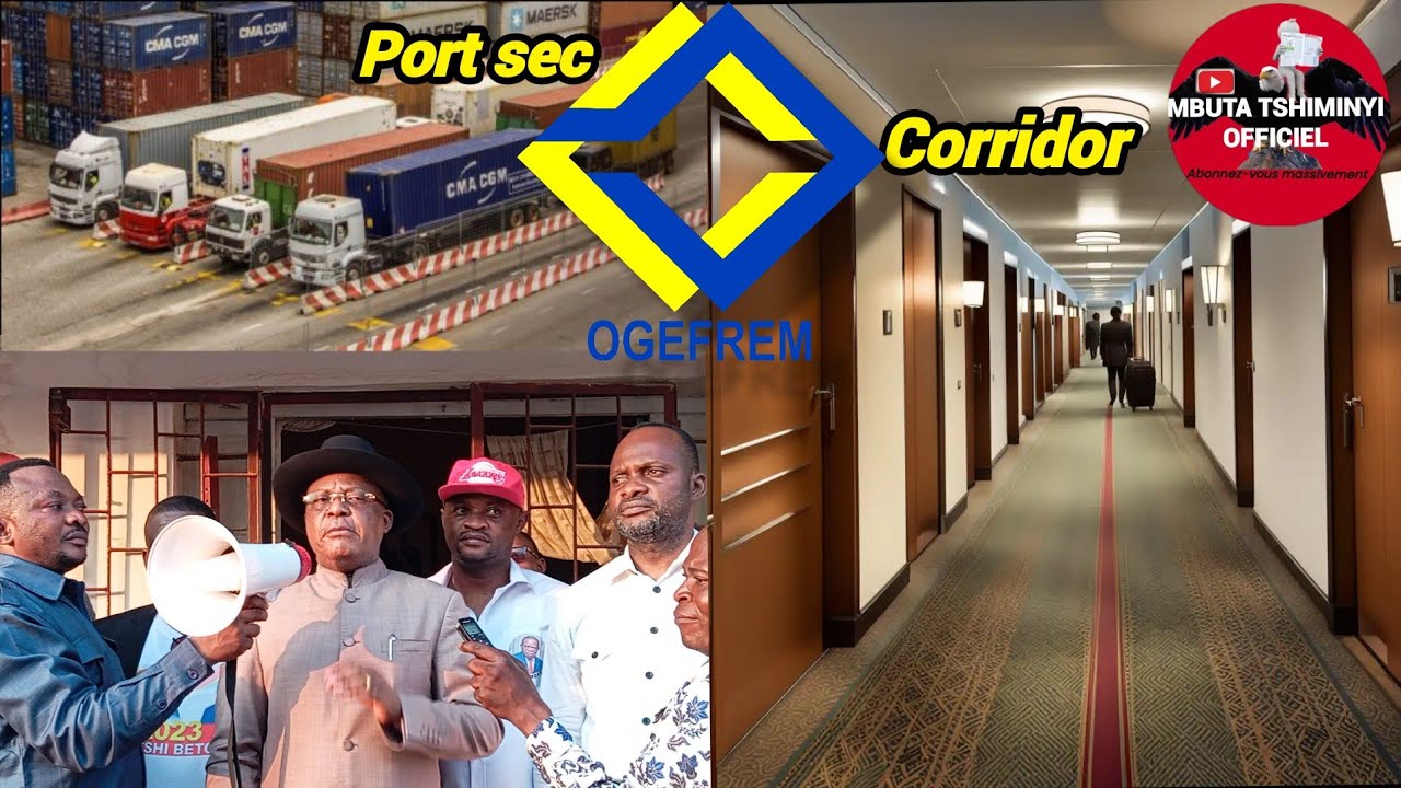 Arrivée du DG de l'OGEFREM à Kananga, précision sur le port sec et ...