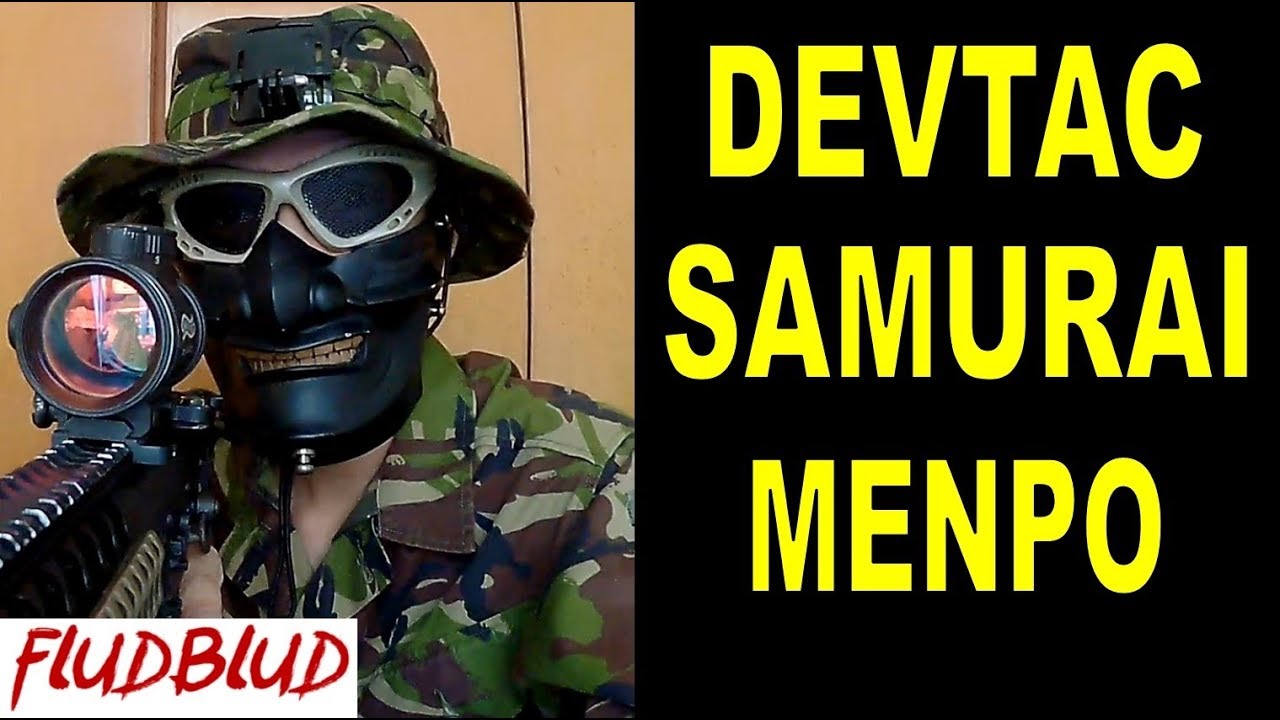 Devtac Samurai Menpo Mask Review - YouTube