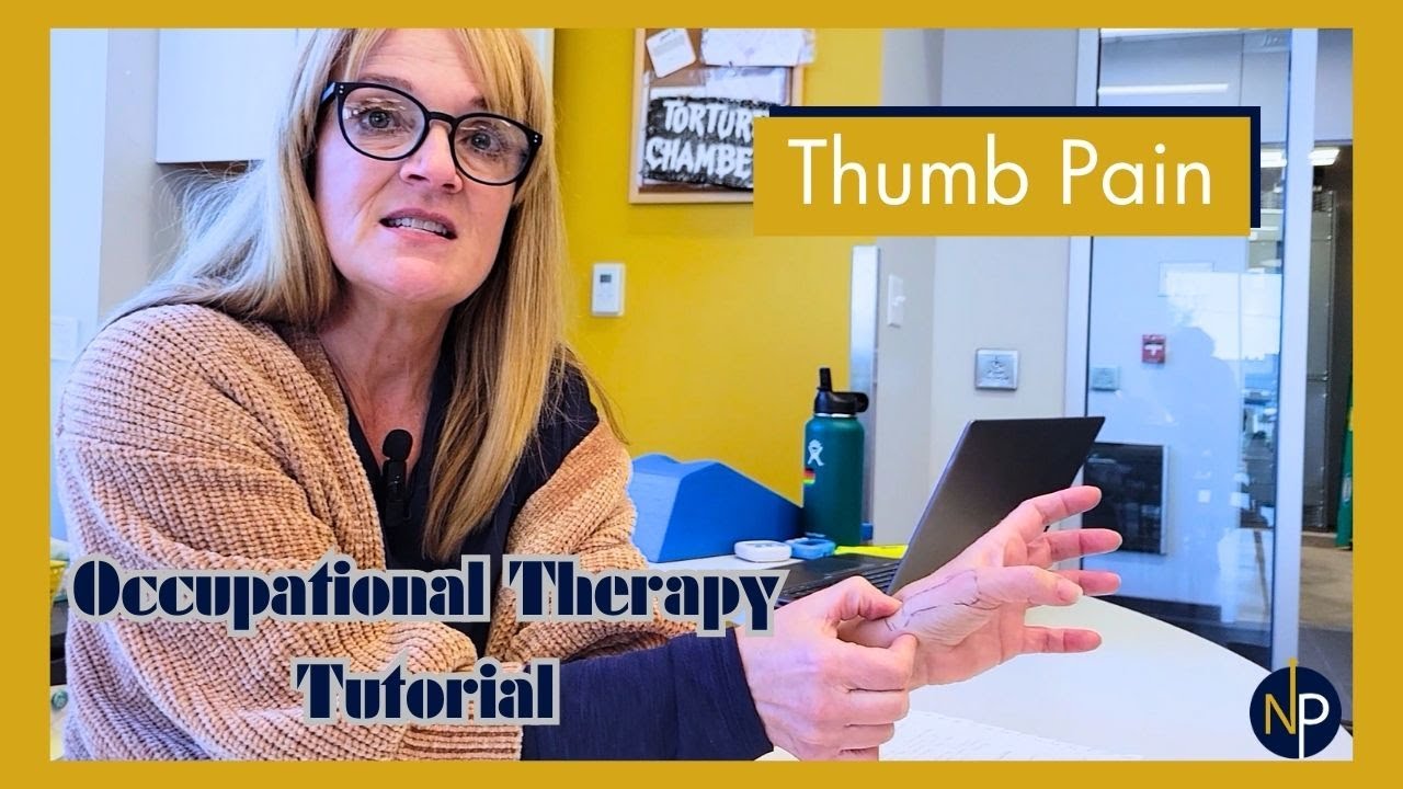 Thumb and Hand Pain Relief (CMC Joint Arthritis Therapy Tutorial) - YouTube