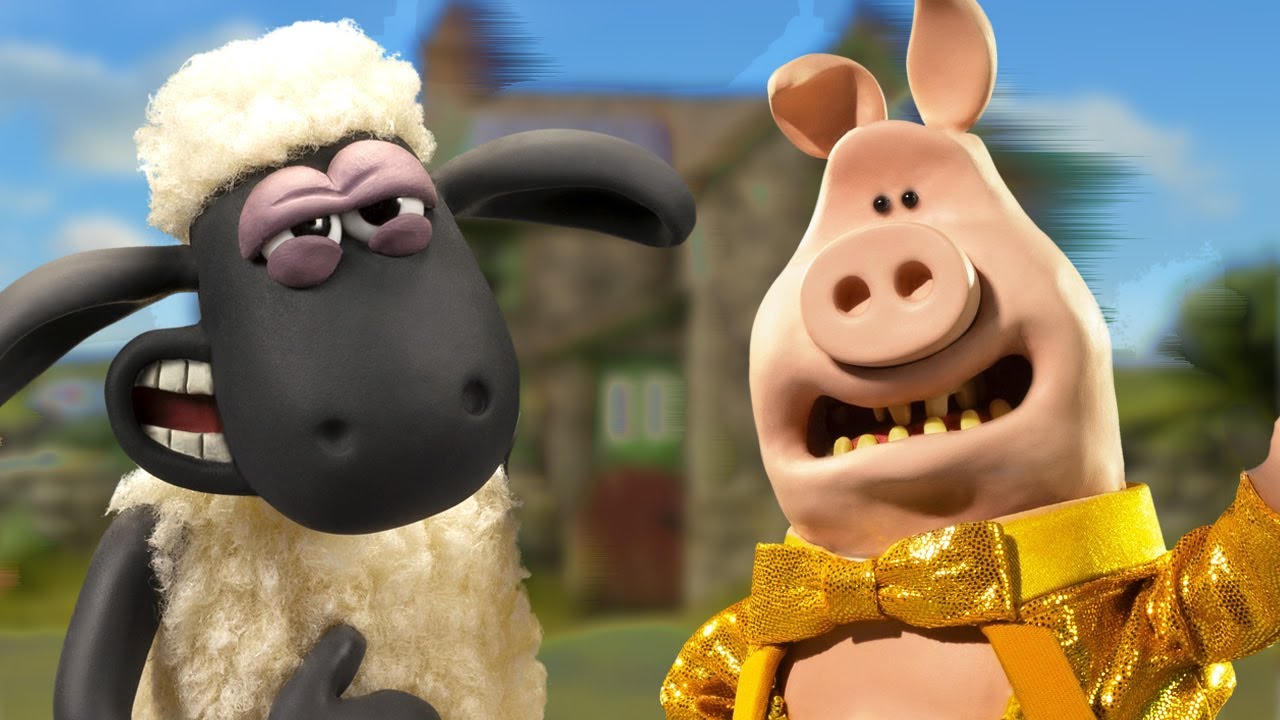 Shaun das Schaf - Chaos auf Mossy Bottom - Schwein vs. Schaf - Runde 1 ...