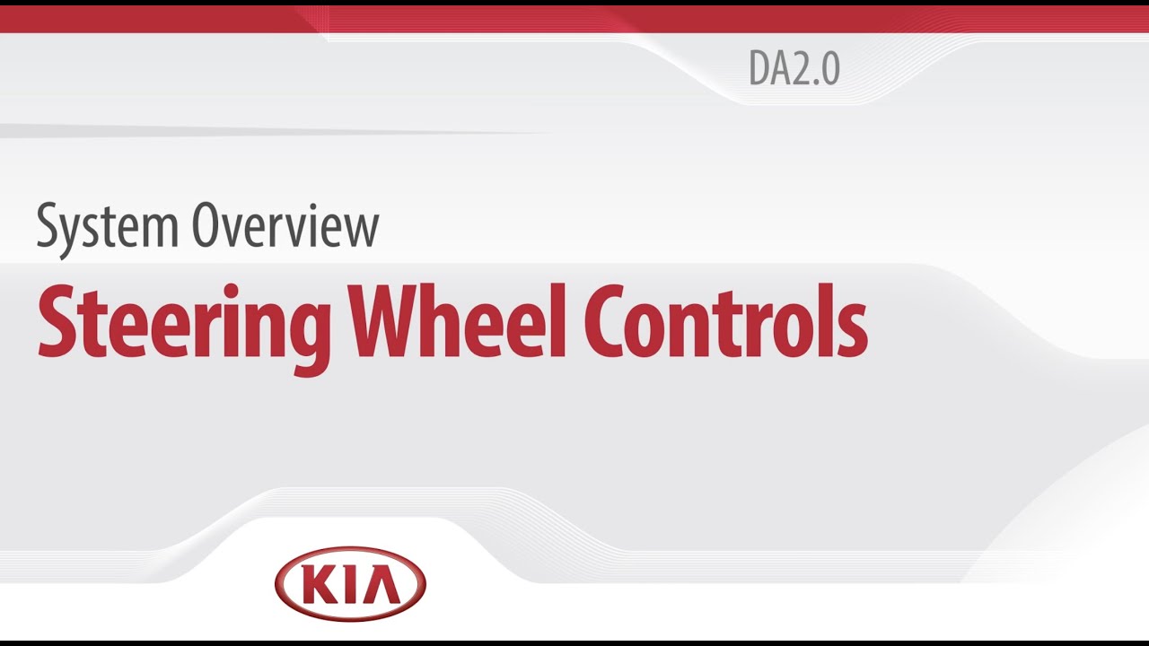 System Overview: Steering Wheel Controls - YouTube