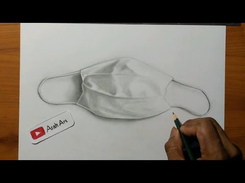 Menggambar Masker #realisticdrawing - YouTube