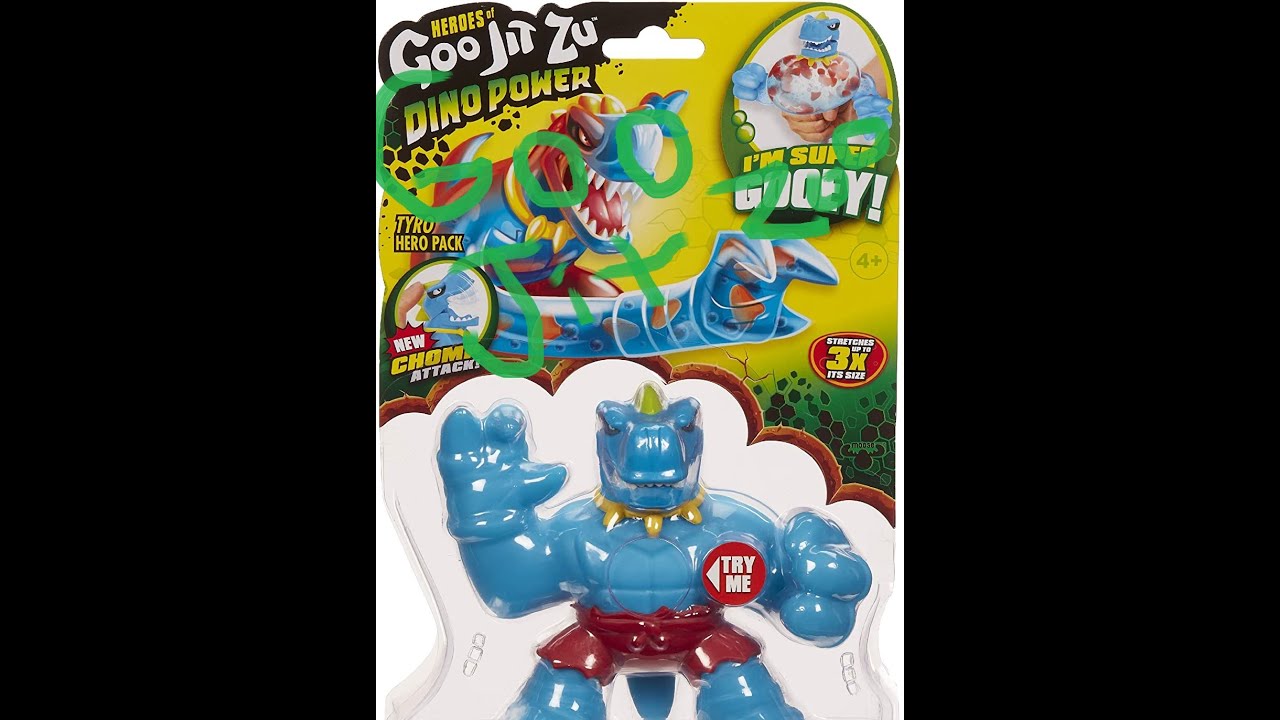 Insane Toy!! Kaleb reviewing Goo Jit Zoo! Dyno XRAY!! TYRO Toy! - YouTube