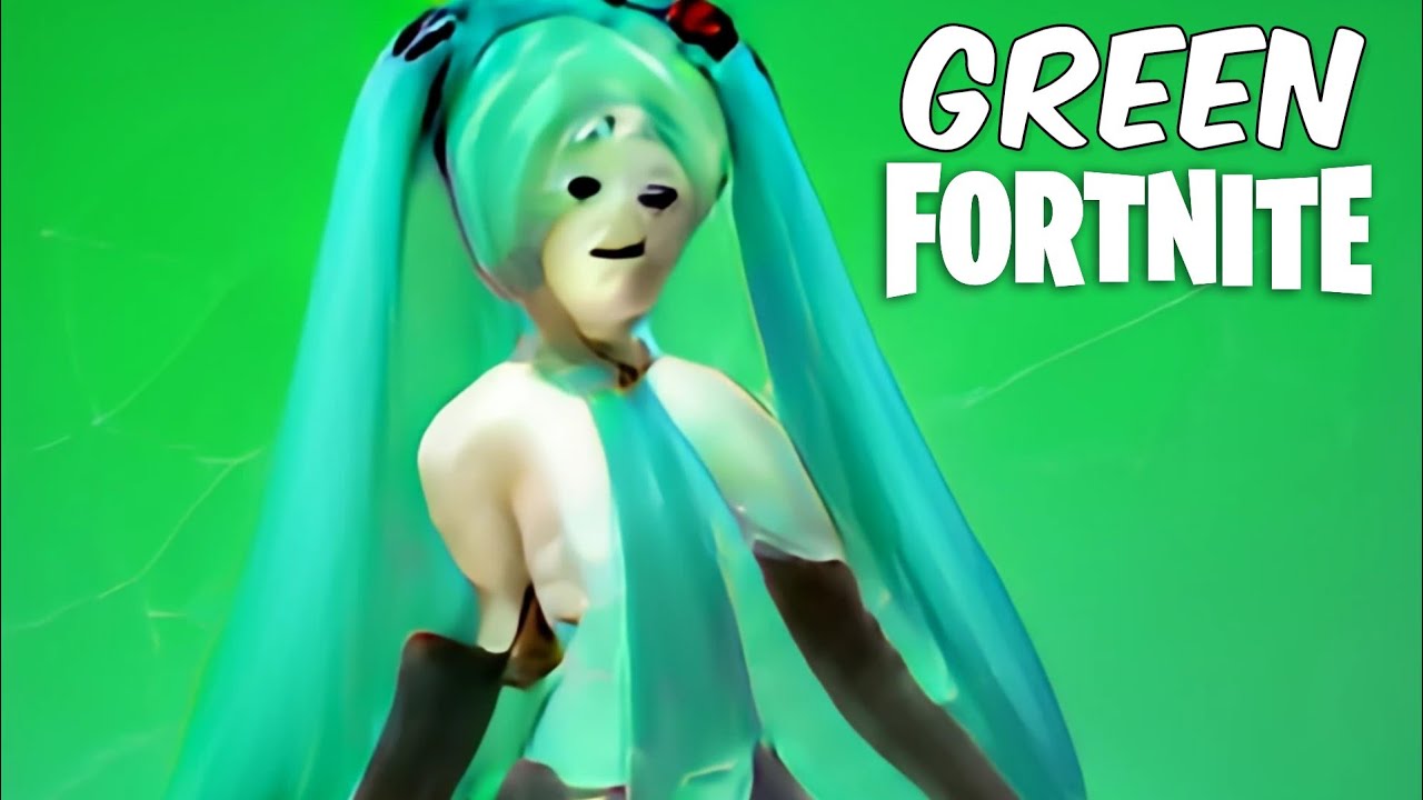 Green Fortnite - YouTube