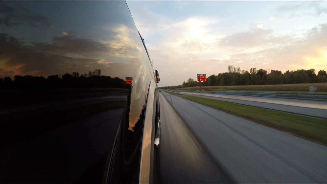 6.0 Powerstroke Drag Race 250/100, S369SXE - YouTube