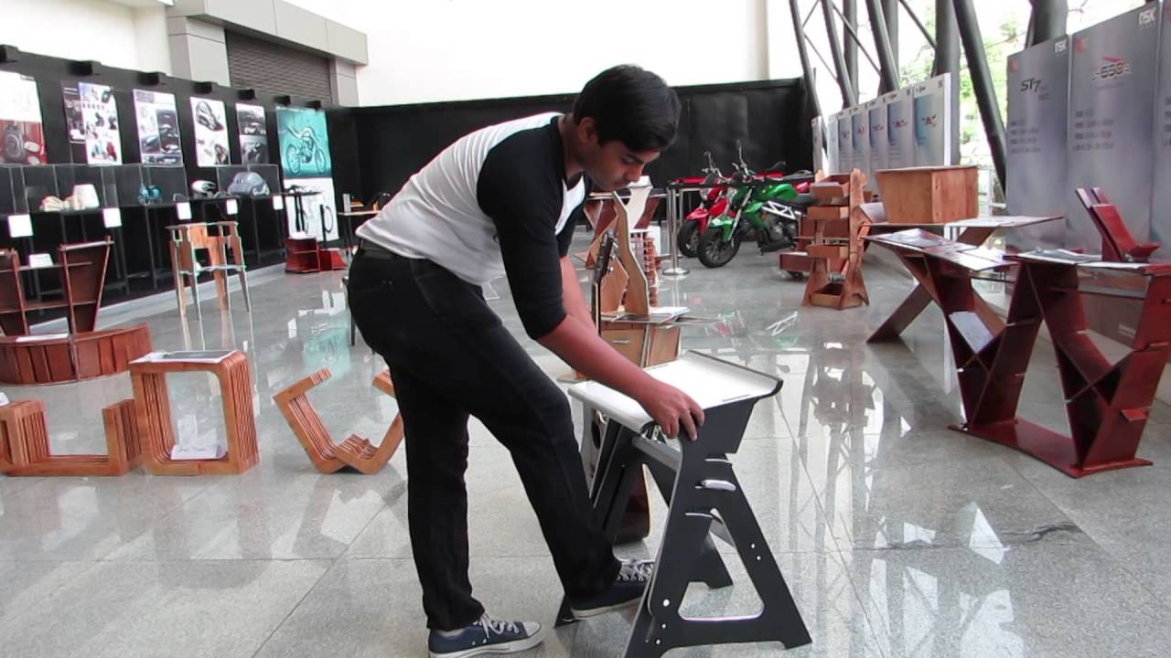 DSK International Campus - Knock Down Furniture Project'16 - YouTube
