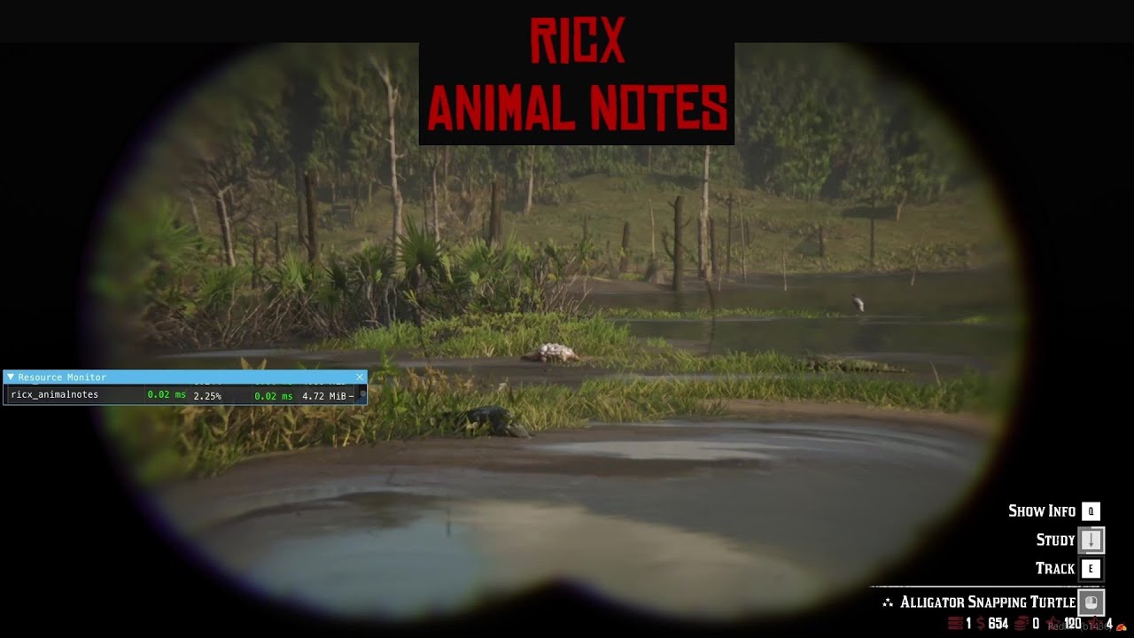 RedM Script - RicX Animal Notes - RedEM:RP & VORP & QBR Script for RedM ...