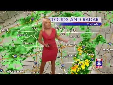 FOX8 News at Noon- Rain in the Forecast- Kate Garner - YouTube