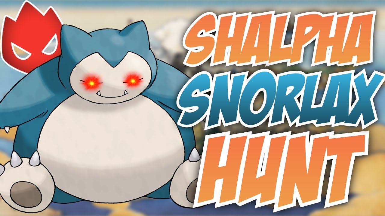 Shiny Hunting For Alpha Snorlax! • Pokemon Legends Arceus #shorts - YouTube