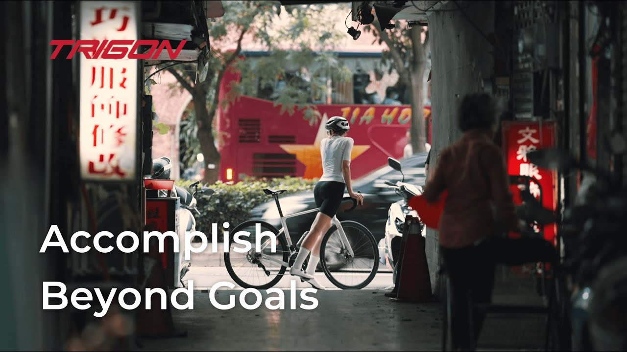 Accomplish Beyond Goals - TRIGON Road Classic Series - RC2 Canvas White - YouTube