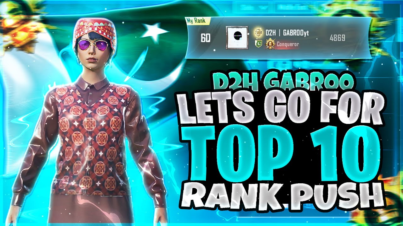 ROAD TO CONQUEROR IN SOLO | D2H GABROO IS LIVE | GABROO JAWAN ️ #pubg ...