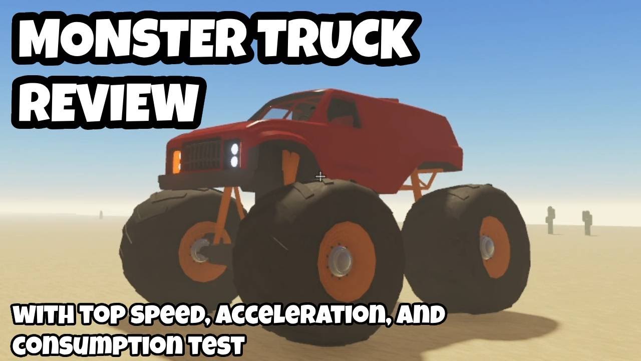 Roblox A Dusty Trip | Monster Truck (Review) - YouTube