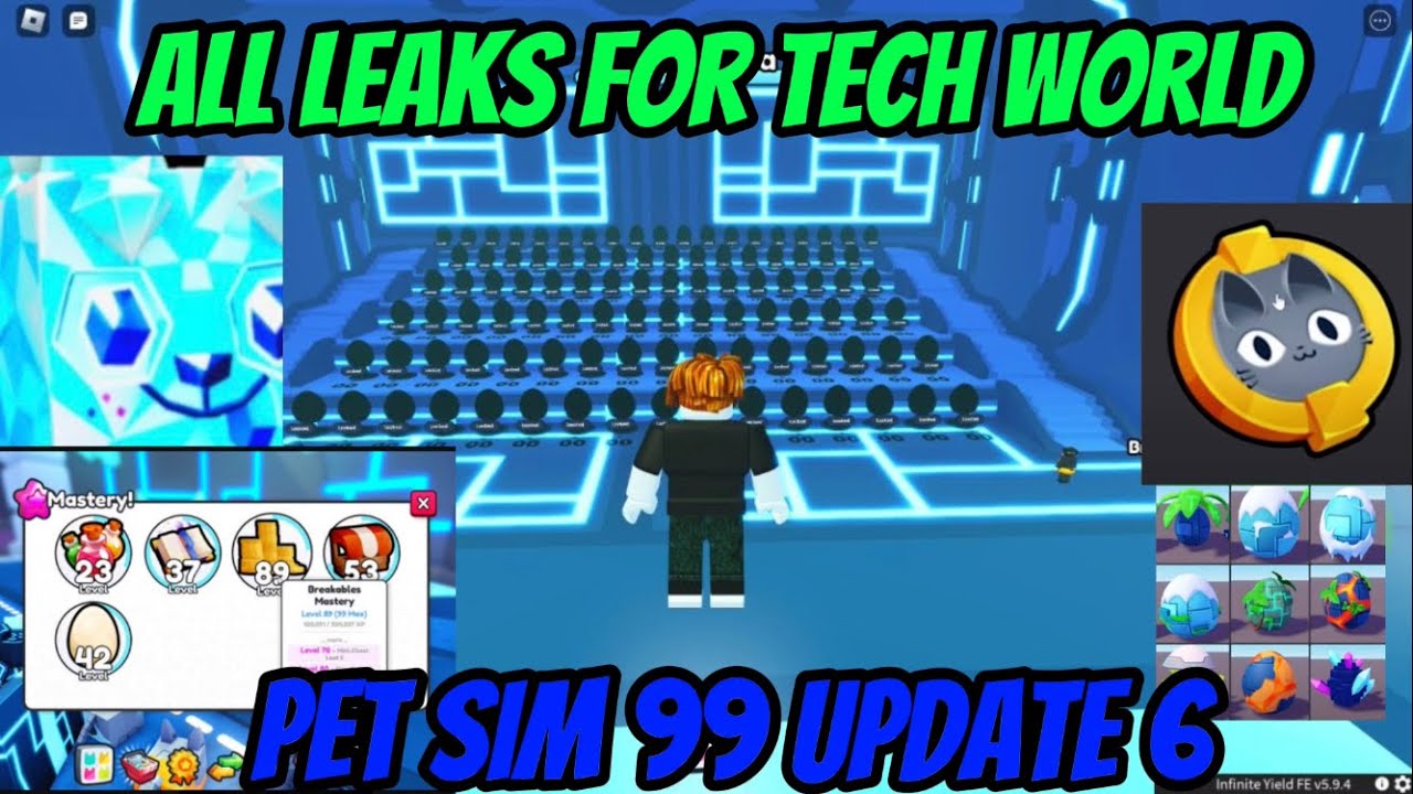 ALL Pet Sim 99 Leaks For Update 6! (Roblox) - YouTube