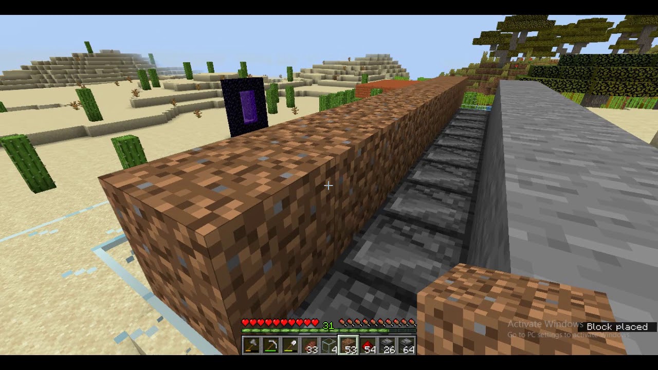 Minecraft Desertland Episode 11 Biggest Sugarcane Farm and Seeing ...