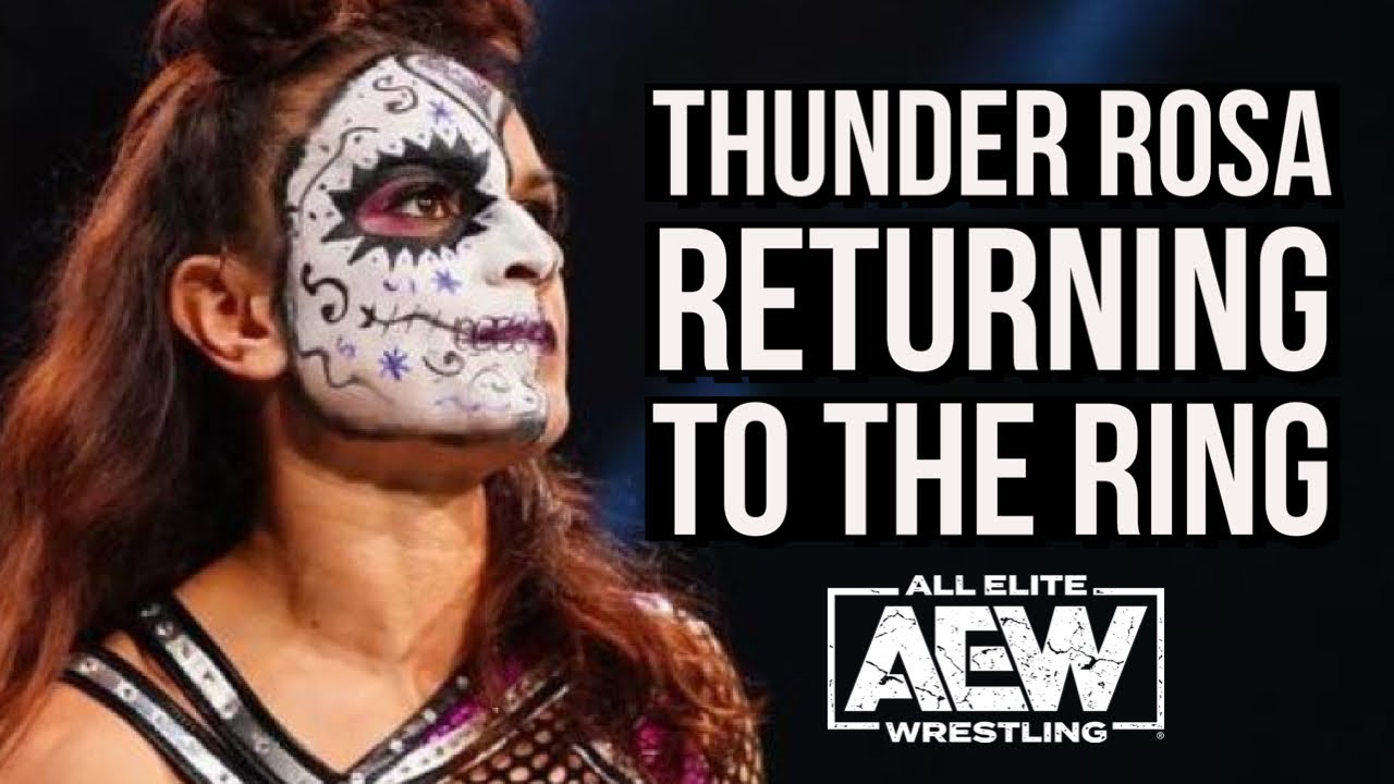 Thunder Rosa Returning to AEW In Ring Competition - YouTube