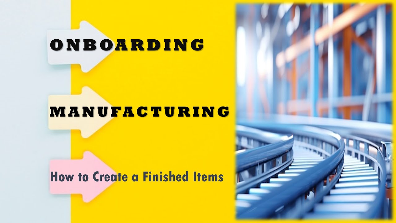 How to Create Finished Items - YouTube