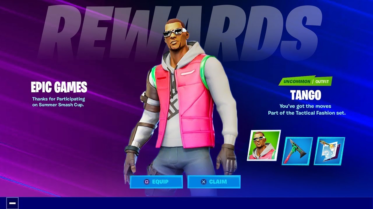 *NEW* TANGO FREE Skin (How To Get Free Skin, Pickaxe & Free Rewards ...