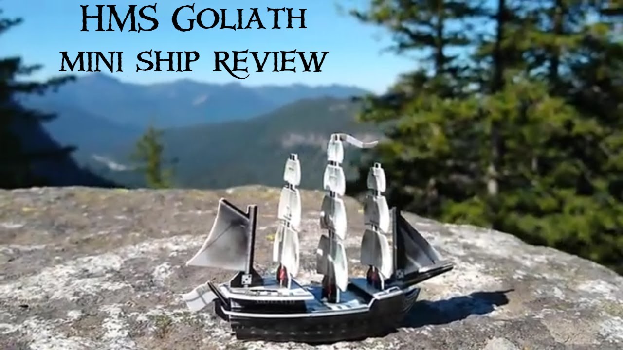 HMS Goliath Mini Ship Review | Wizkids Pirates of the Crimson Coast ...