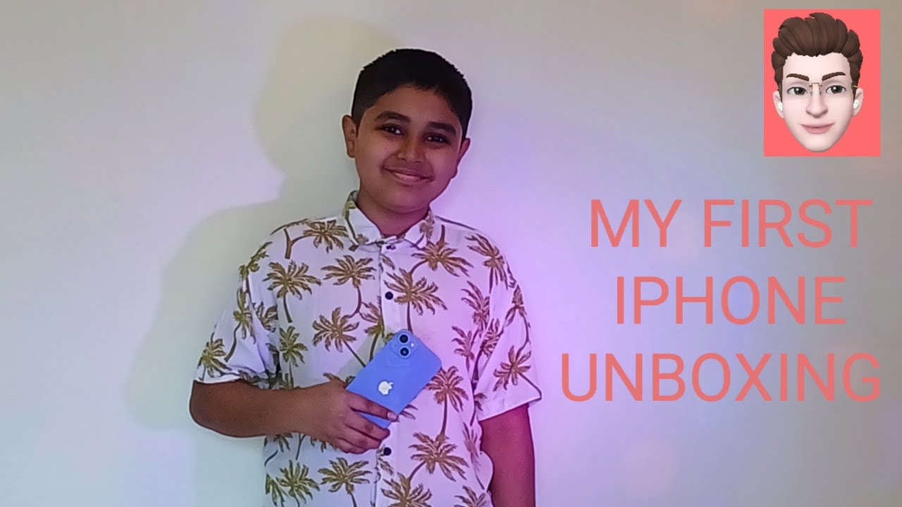 First Iphone on our channel - YouTube