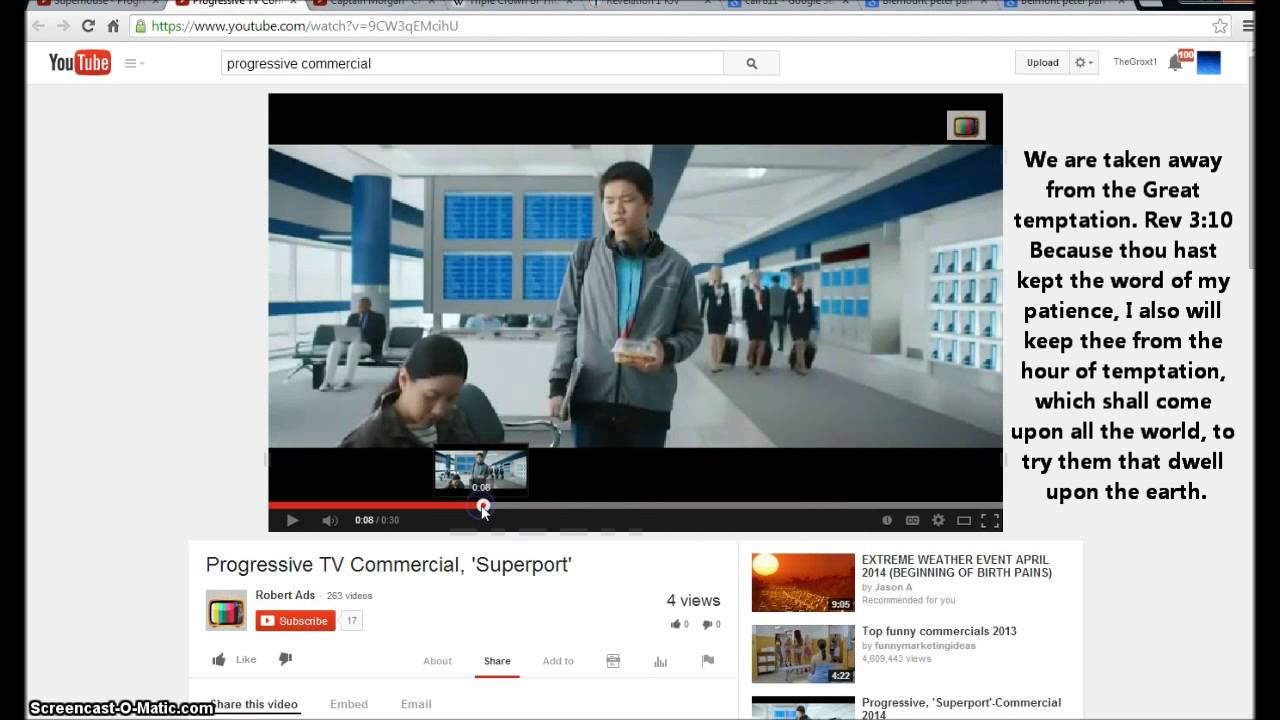 Progressive SuperPort Commercial. Rapture . Illuminati Freemason ...