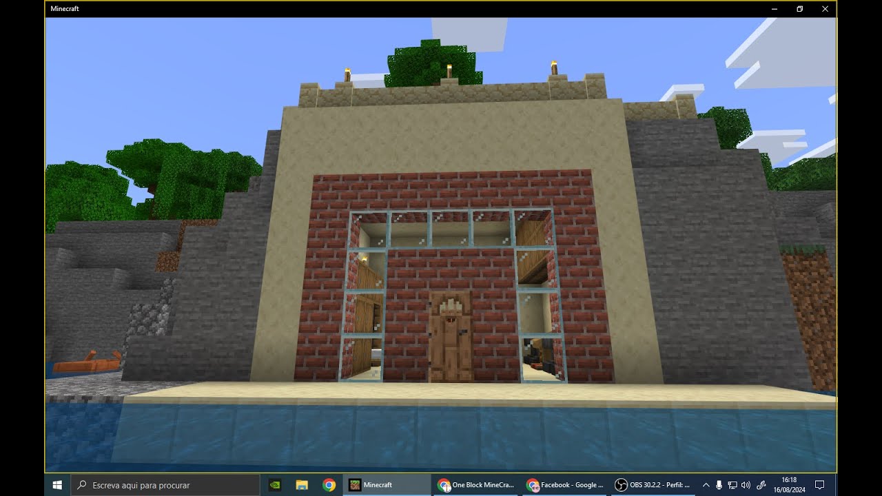 MineCraft vem jogar em grupo entra no mundo - YouTube