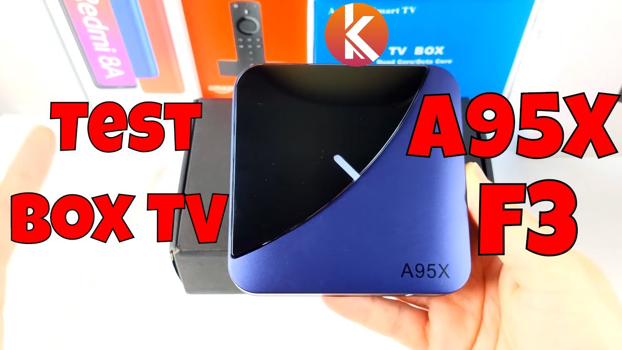 Test A95X F3 : une des box TV Android pas cher du MOMENT ! - YouTube