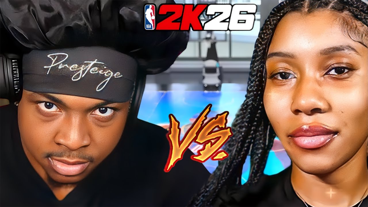I 1v1'd The Best Female 2k Player "zRiverrr" On NBA 2k26 *GONE WRONG ...