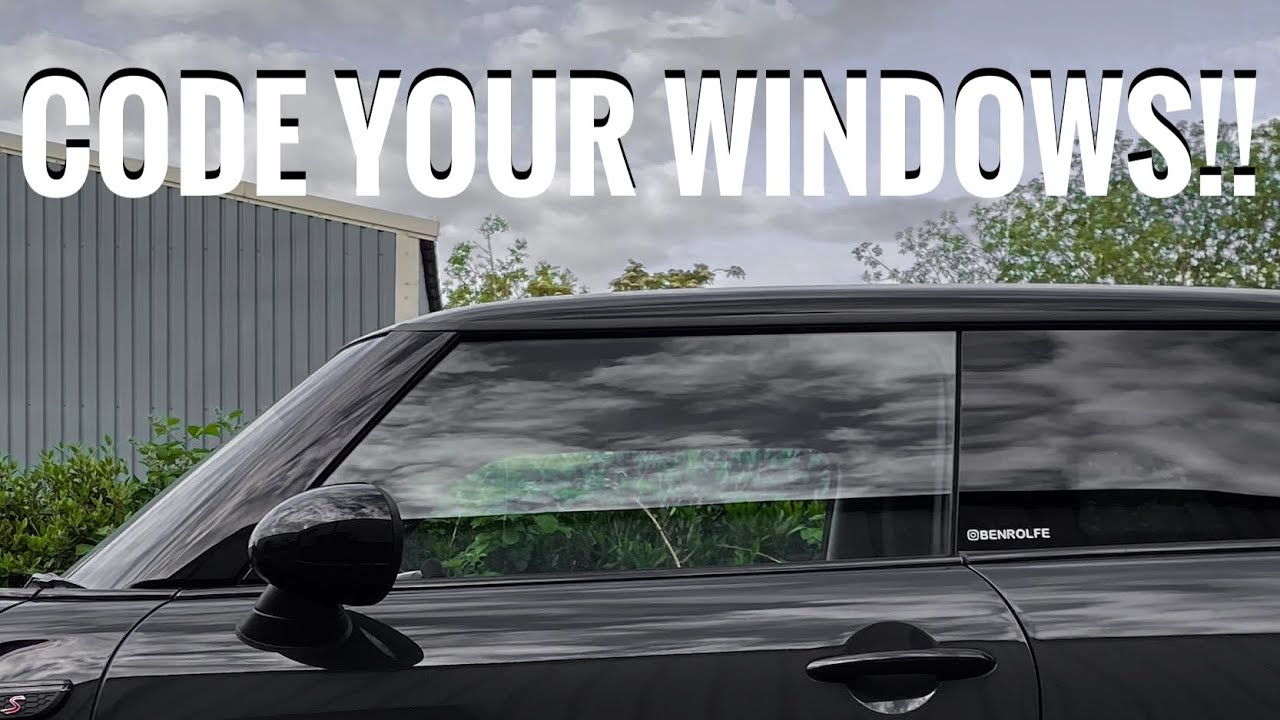 MINI F56 WINDOW LIFT CODING! - YouTube