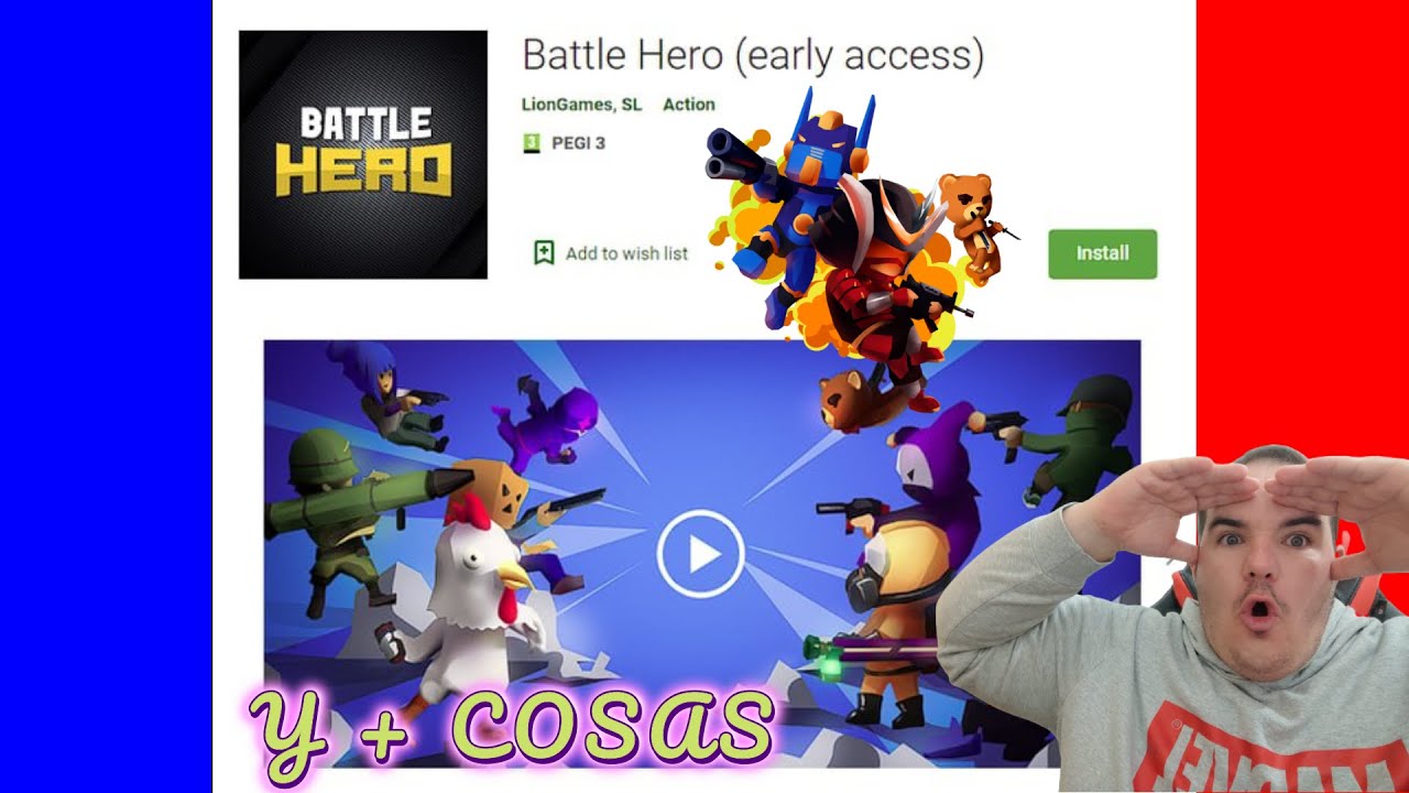 YA TENEMOS NOVEDADES 😍 la beta para Android 🔫 BATTLE HERO 🔫 ...