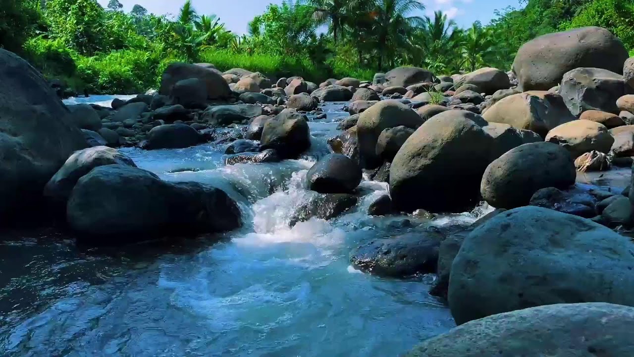 Serene River Flow White Noise | Peaceful Stream Ambience for Deep Rest ...