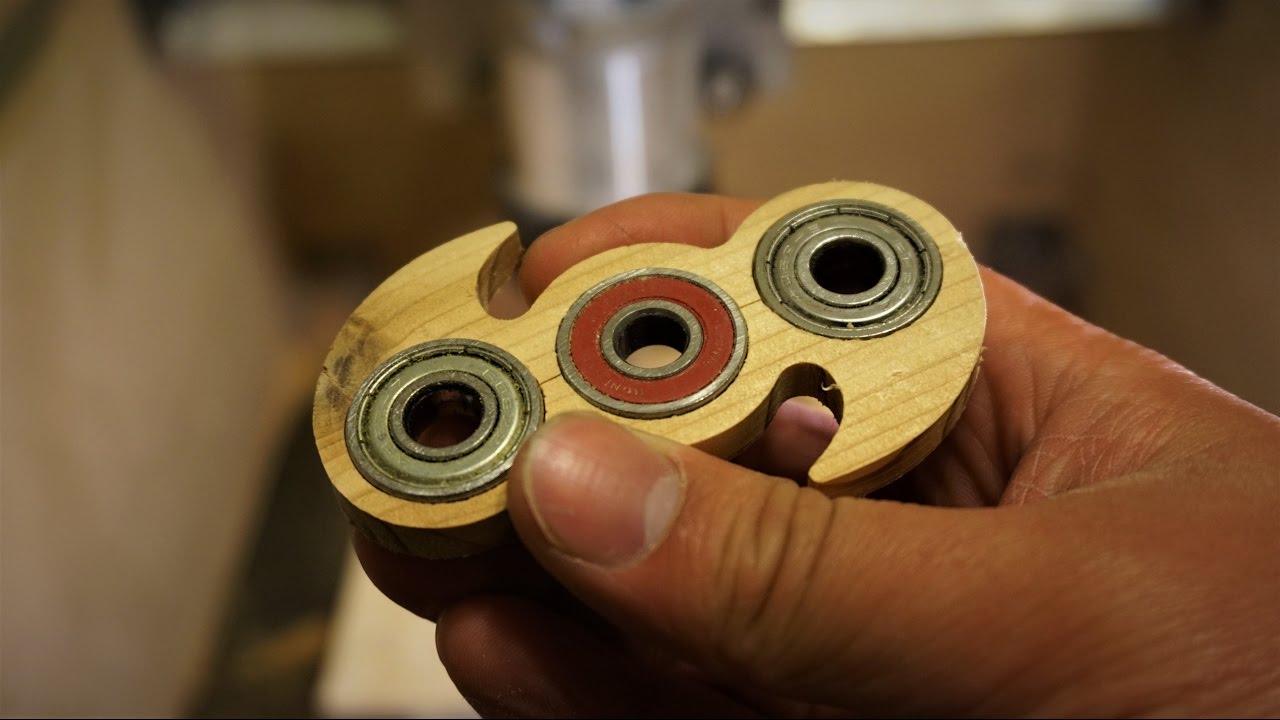 Sienci Mill One: Wooden Fidget Spinner - YouTube