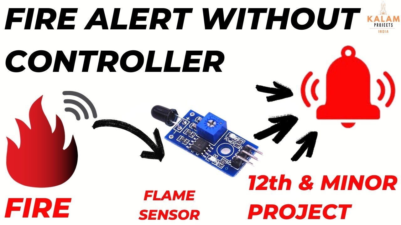 Fire Alarm System 12th Class & MINOR PROJECT #iot #engineering # ...