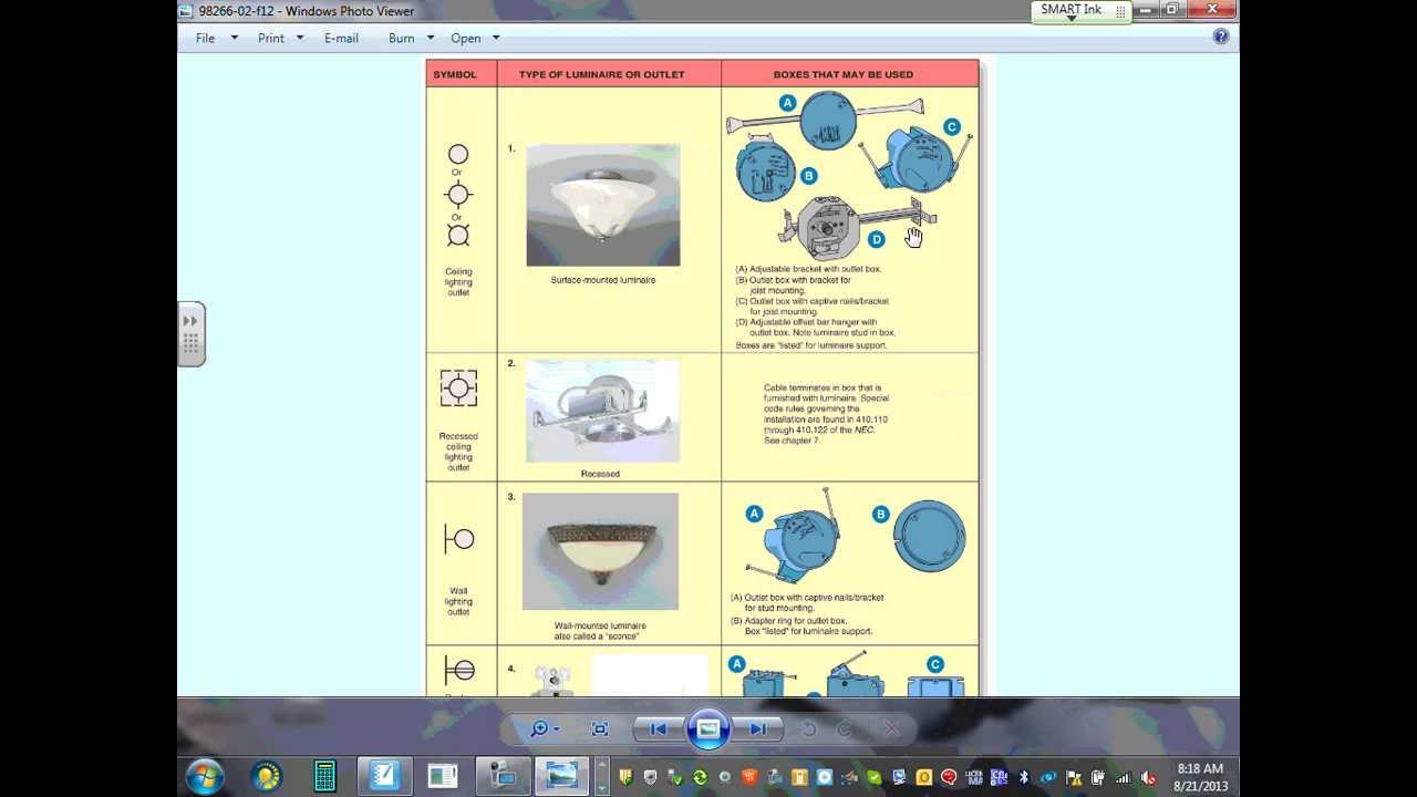 Electrical Symbols & Outlets Ch02 08 21 13 - YouTube