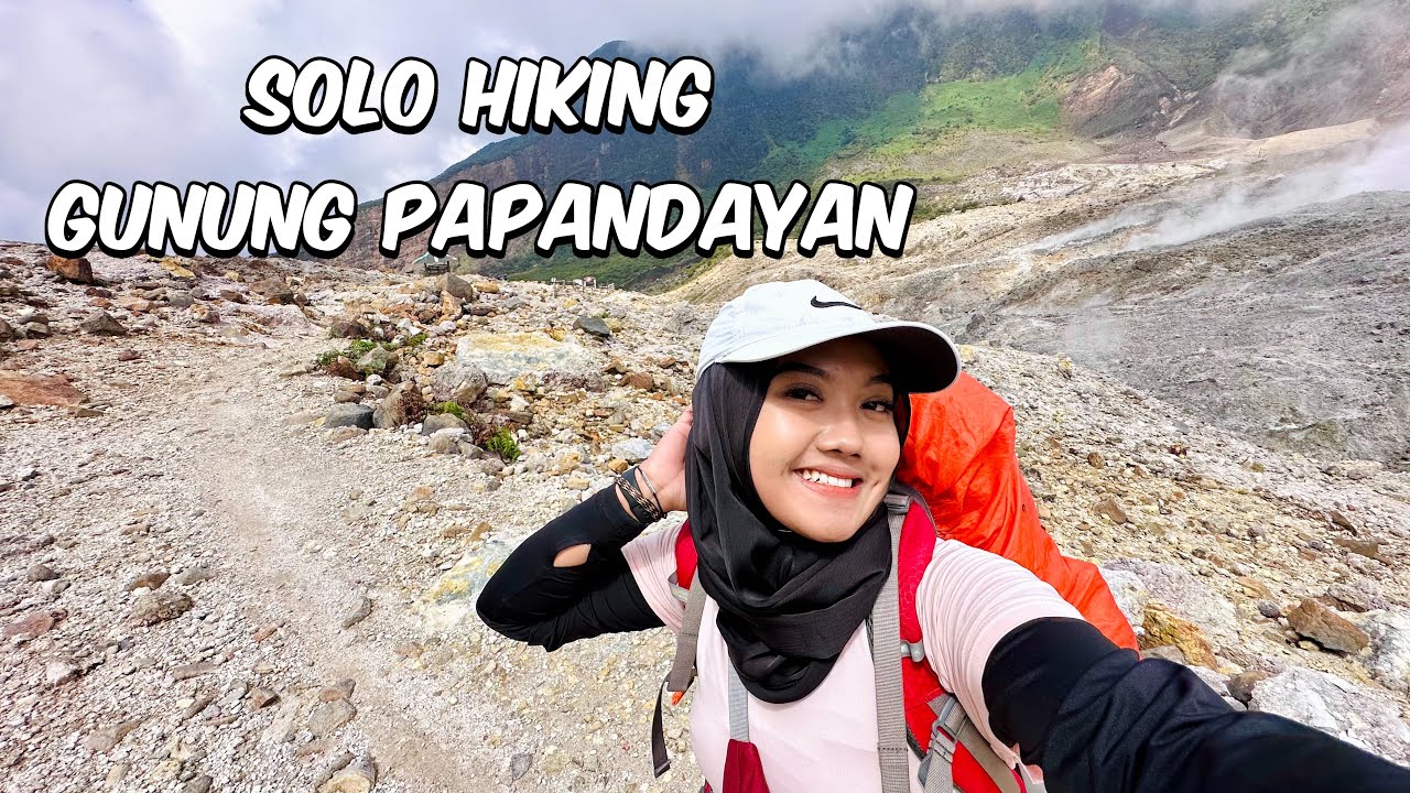 TENGAH MALAM NAIK GUNUNG SENDIRIAN || SOLO HIKING MT.PAPANDAYAN # ...