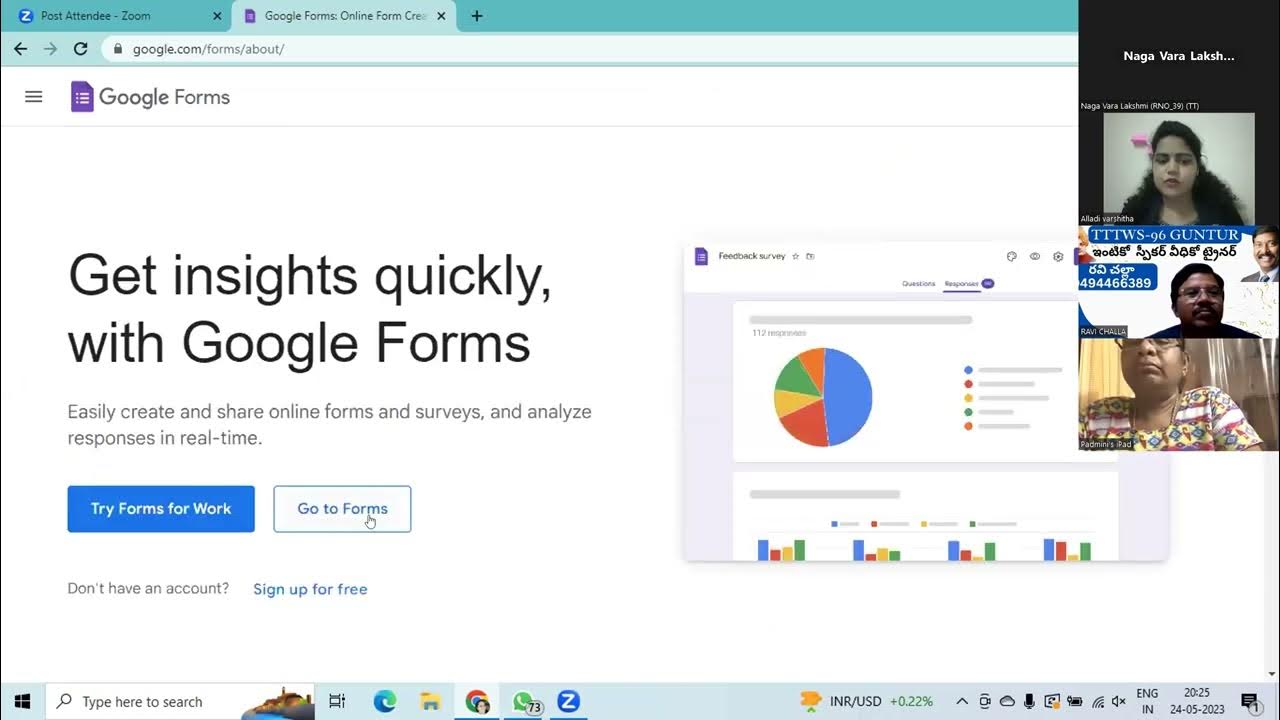 Google Forms, Excel Sheets & PPT Preparation - YouTube