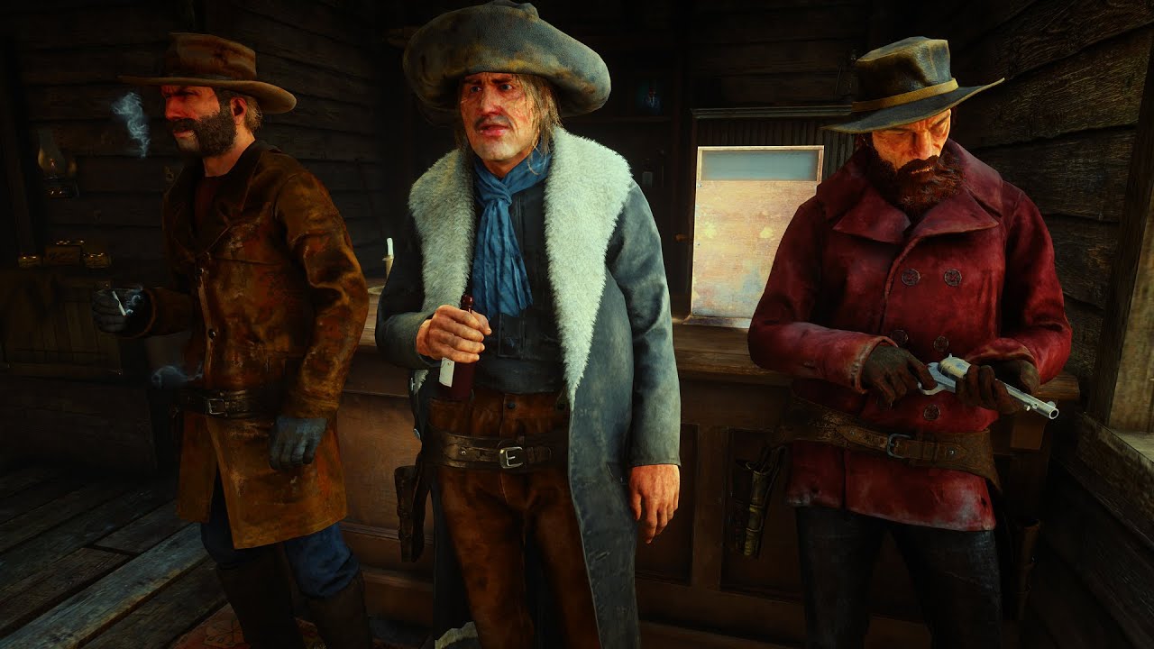 Micah's Gang Members Ambient Speech Red Dead Redemption 2 - YouTube