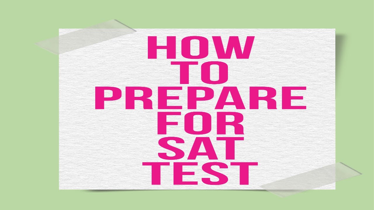 How to prepare for SAT Test online for beginners - YouTube
