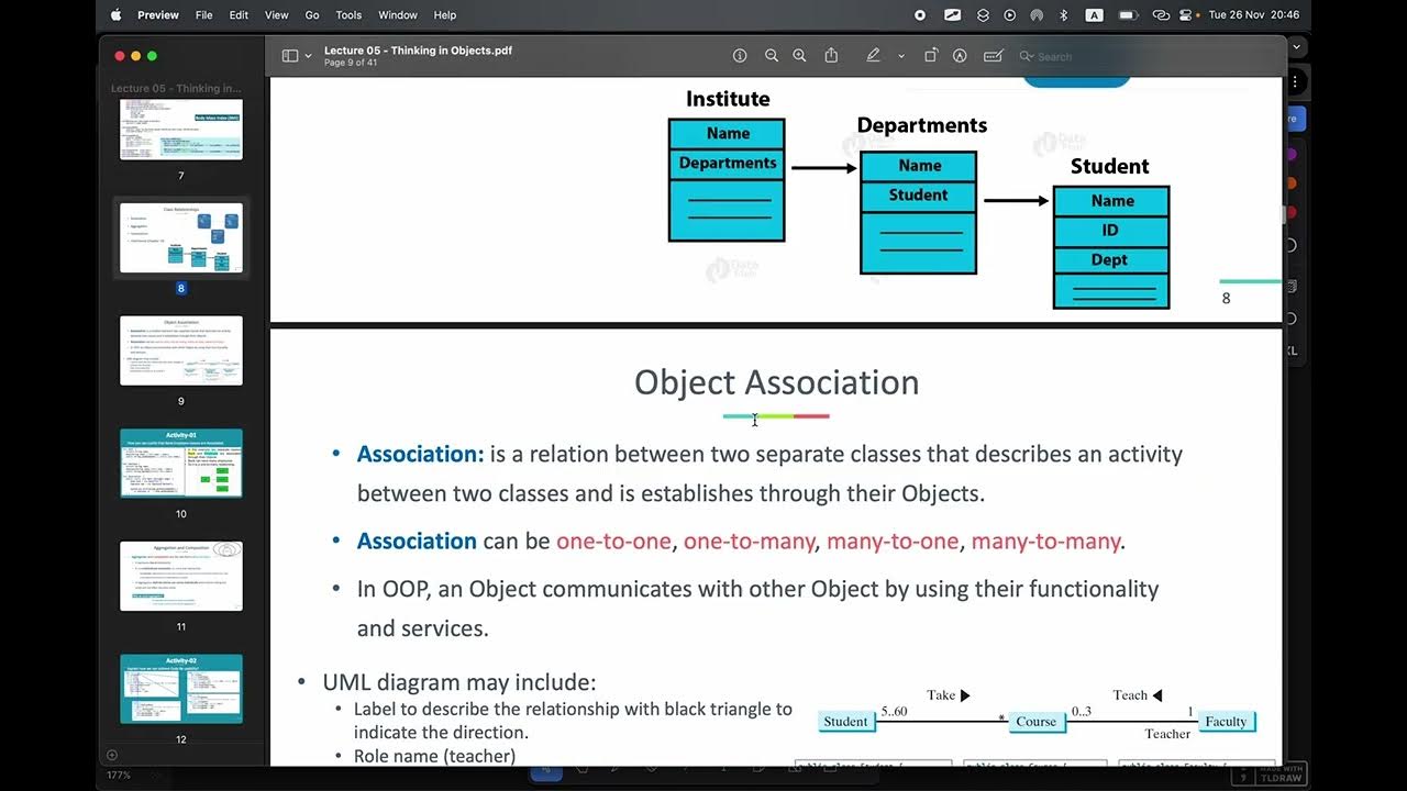 CSC 231 Thinking in object - YouTube