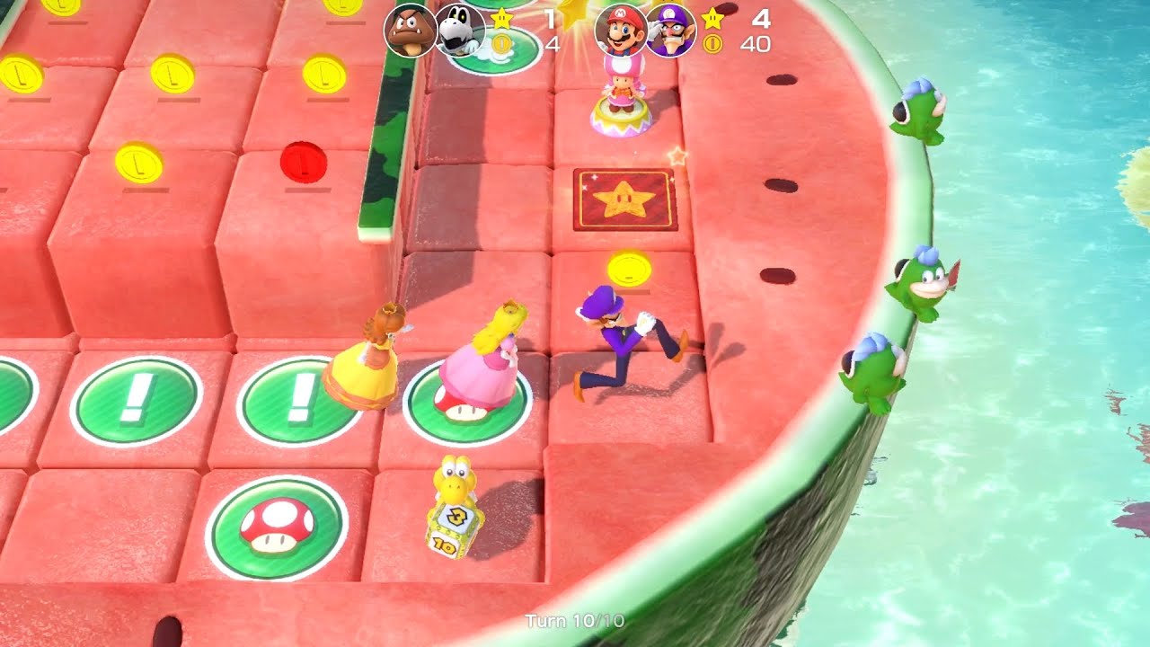 Super Mario Party Partner Party #2015 Watermelon Walkabout Mario ...