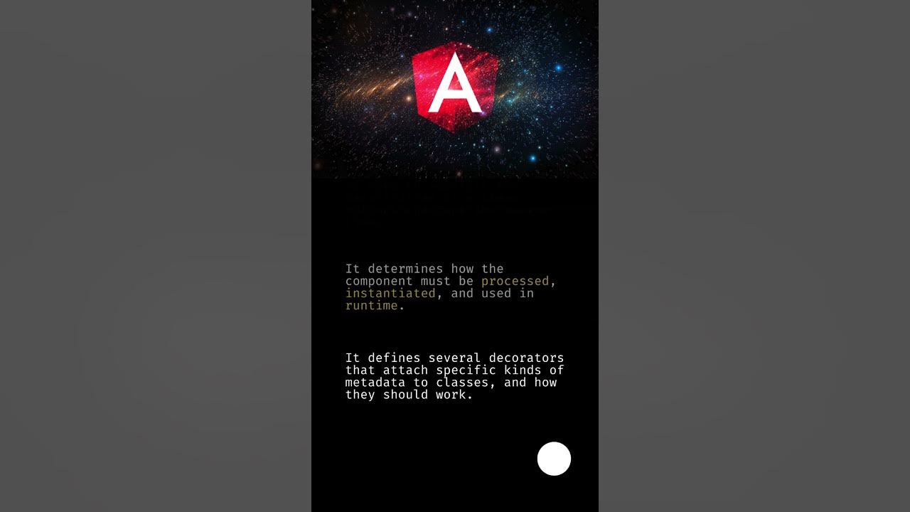 What is Decorators in Angular?#shorts #typescript #angular #angularjs # ...