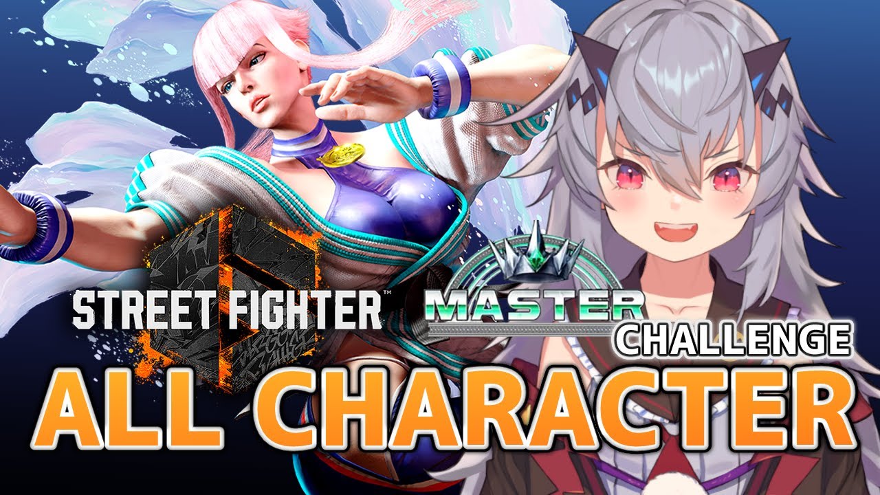 【スト6】全キャラマスターチャレンジ マノン編 [JP/EN OK] [Vtuber] - YouTube